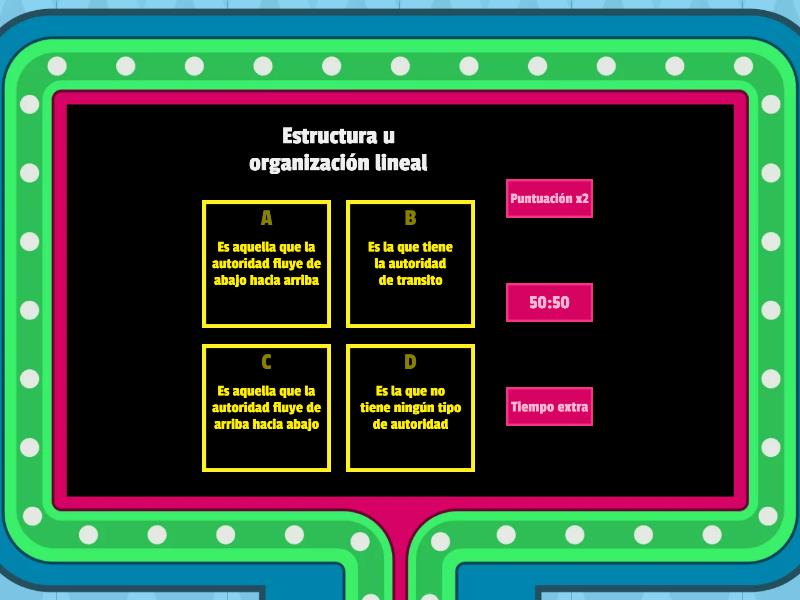 Estructuras clasicas lineales, staff y funcionales - اختبار الألعاب ...