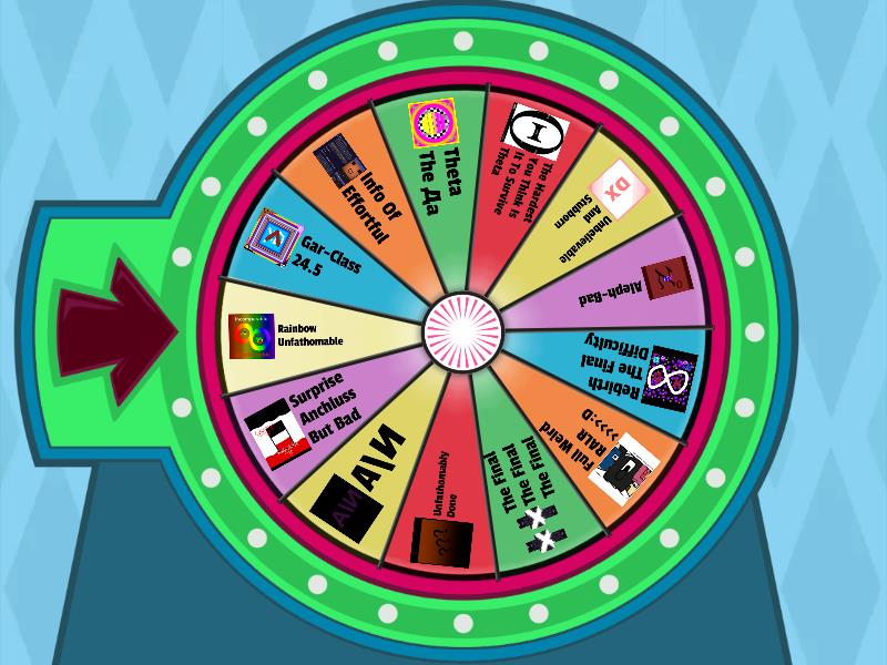 Class 30 Difficulties - Spin the wheel