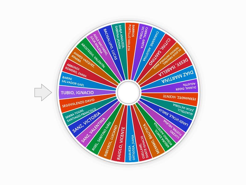 WELCOME, 6TOA - Spin the wheel