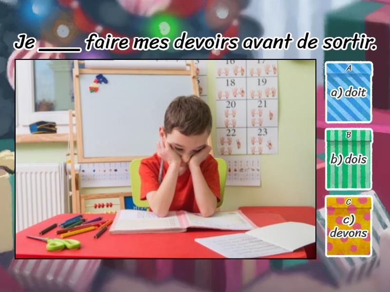 Devoir - Quiz