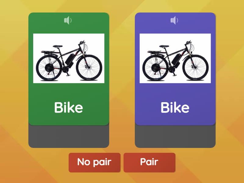 Pair/no Pair - Pair or No Pair