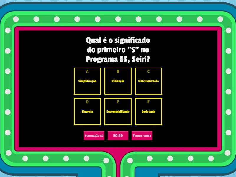 Programa 5s - Gameshow quiz