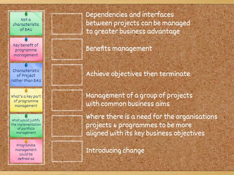 Context of Project match definitions - Match up