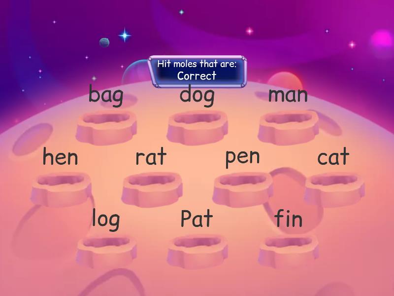 Short A - Whack-a-mole