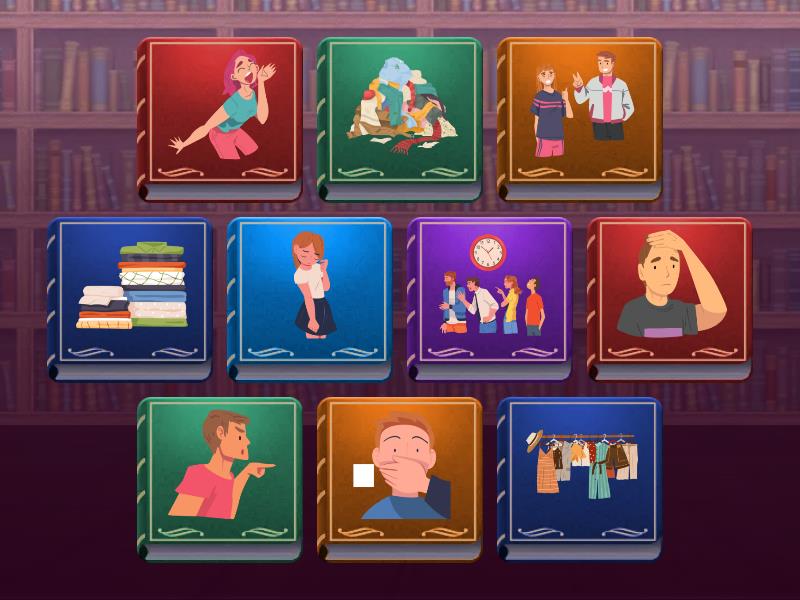 Adjectives GG3 personality - Flip tiles