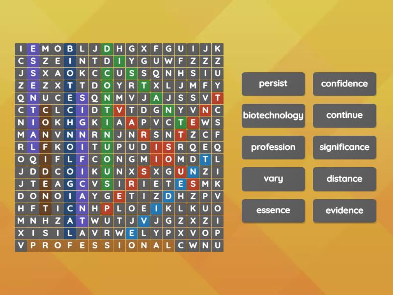 Module 5. Unit 3. Word Formation - Wordsearch