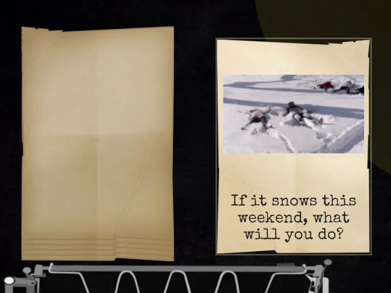 First and second conditional - hypothetical situations - Speaking cards