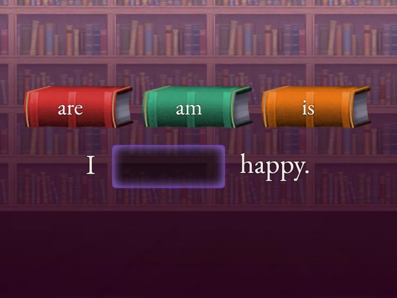 verb to be - Complete the sentence