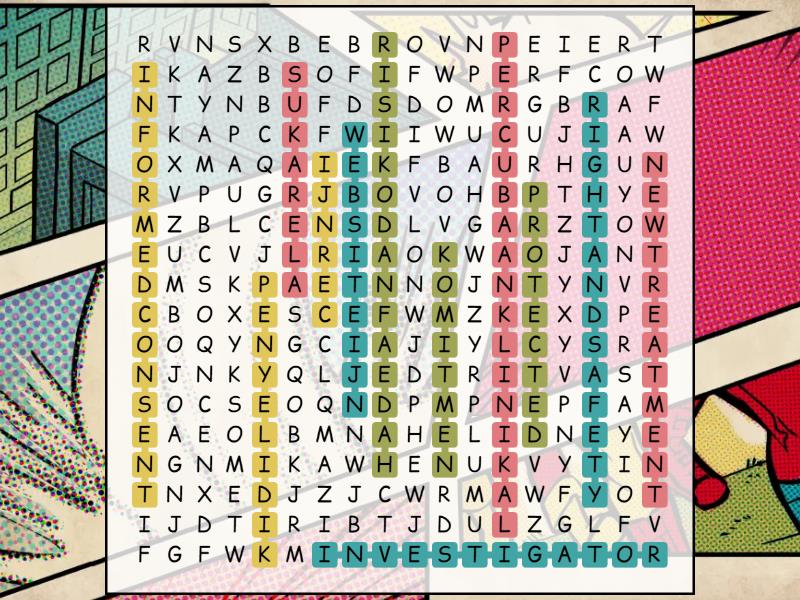 RESEARCH WORD SEARCH/CARIAN PERKATAAN PENYELIDIKAN - Wordsearch