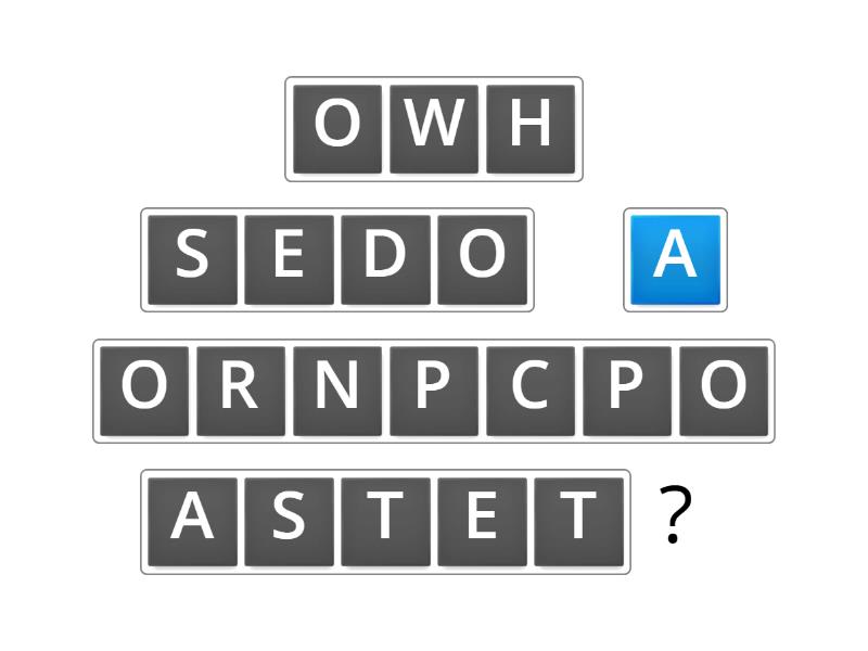level 3 - Anagram