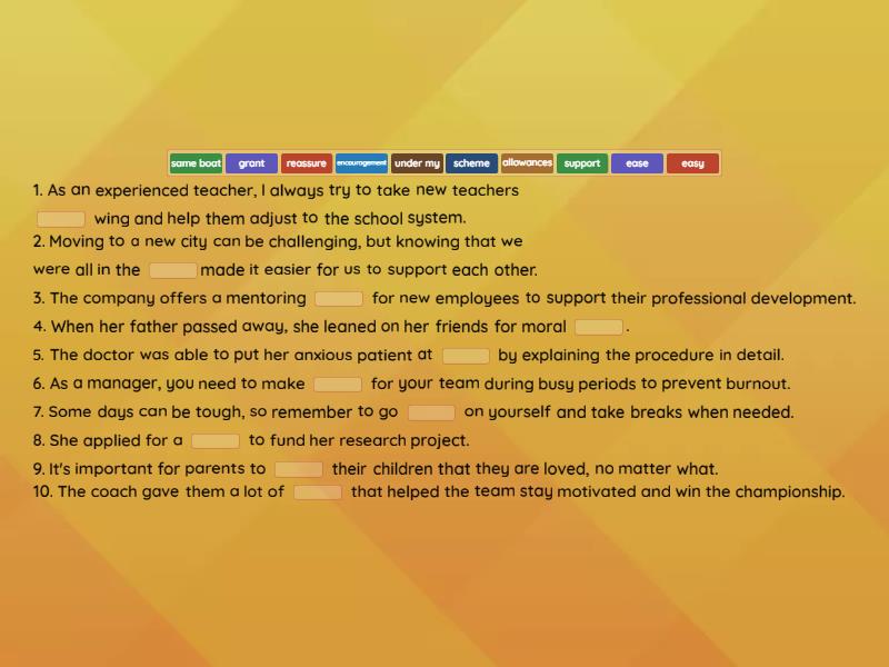 RM B2+ 1B Vocabulary (LB) - Missing word