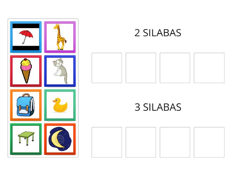 SILABAS - Group sort