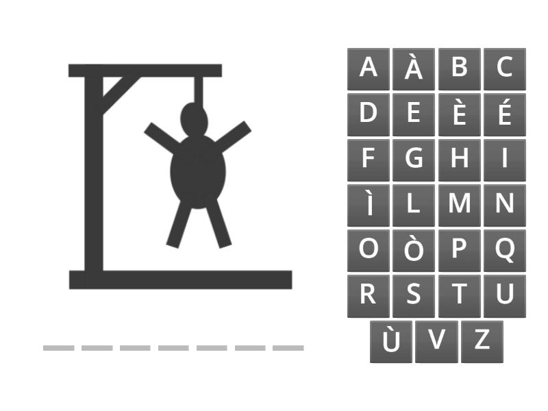 Gioco Impiccato - Hangman