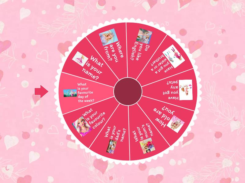 First meeting - Spin the wheel