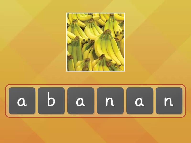 fruit - Anagram