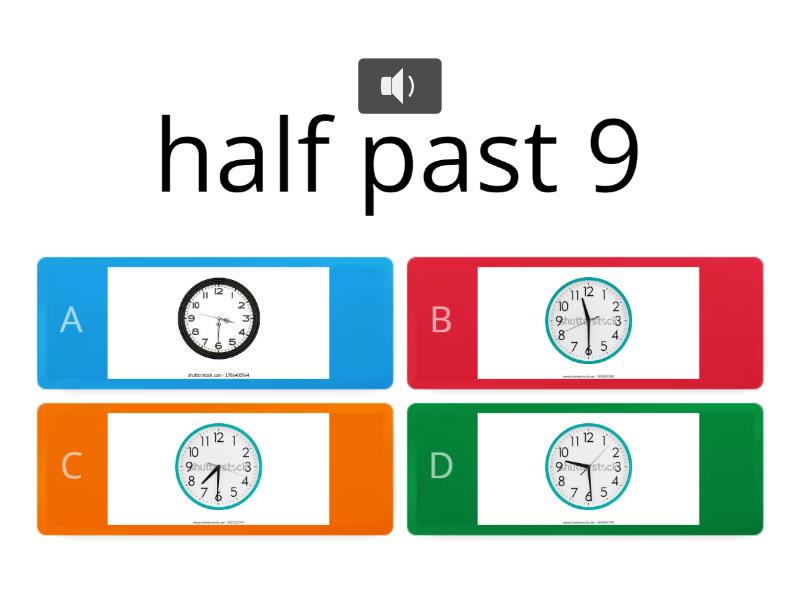 half past - Quiz