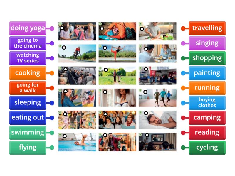 1st Year: activities - Labelled diagram