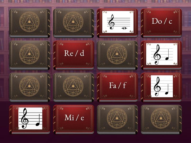 Note - Matching pairs