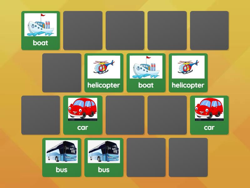 Transports - Matching pairs