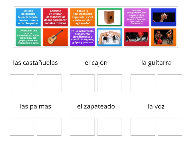 Flamenco (Instrumentos) - Group sort