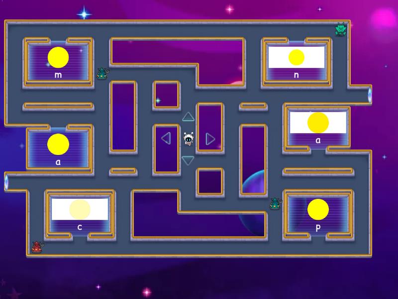 Pacman - Persecución en el laberinto