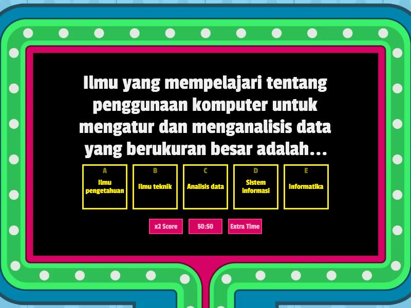 QUIZ INFORMATIKA - Gameshow quiz