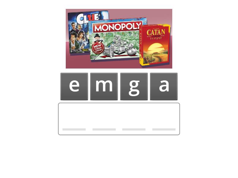 U3 - Lesson 4 (Toys) - Anagram