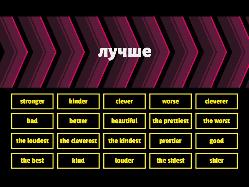 Spotlight 4 module 7 14a Magic Moments - Degrees of Comparison - Найди пару