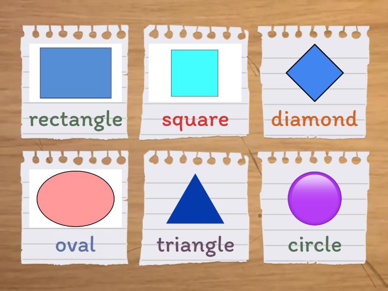 shapes (triangle-circle-square-rectangle) - Fichas giratorias