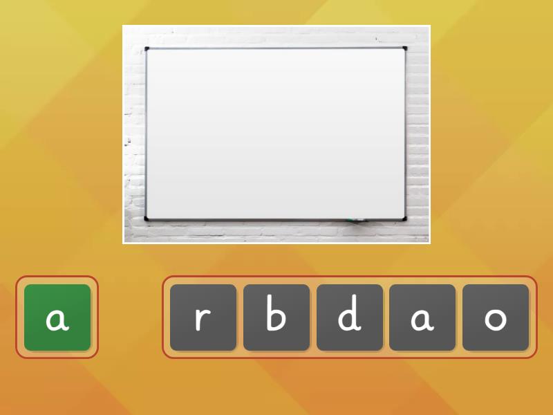 My Classroom - - Anagram