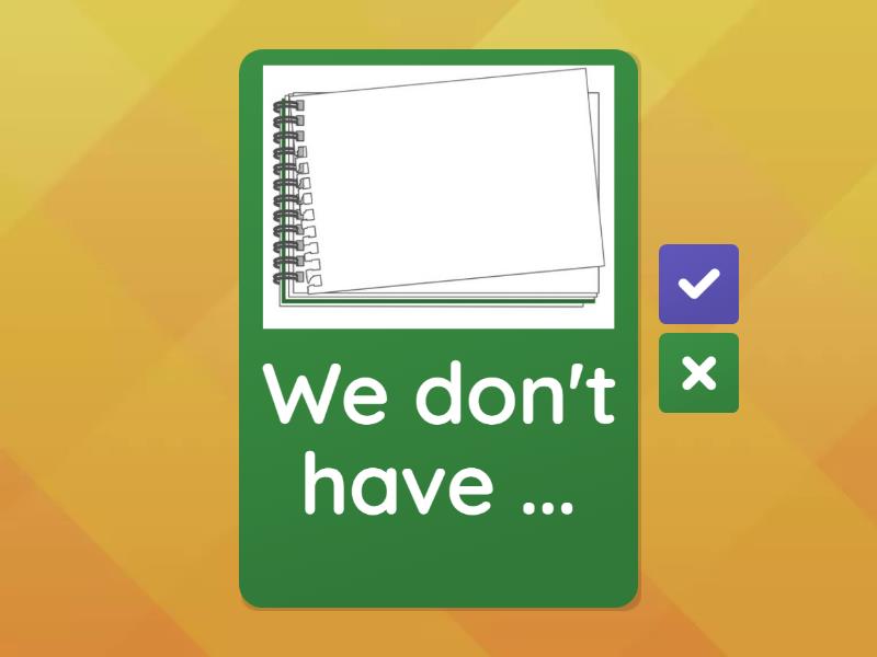 Drawing outside - Flash cards