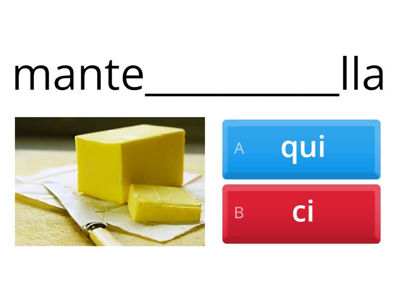 uso de ce - ci, que - qui, ge - gi, gue - gui, güe - güi - Quiz