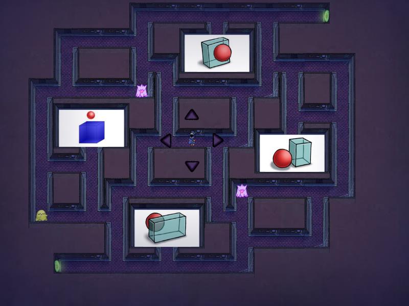 Prepositions of Place - Maze chase