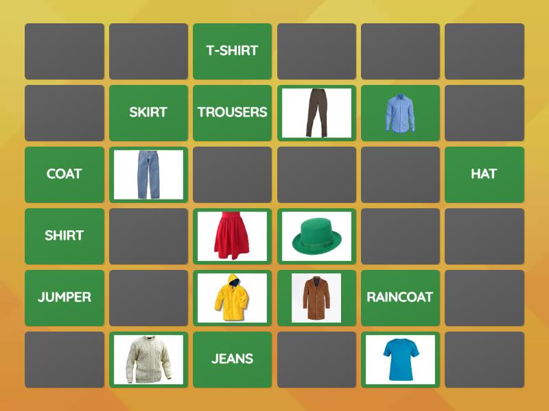 CLOTHES basic - Matching pairs