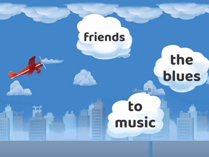 3.8 routines _Word friends - Airplane