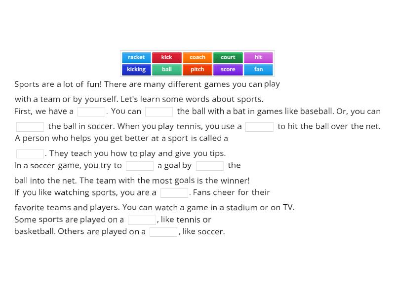 RMA2+ , VB 4C, 1 - Missing word