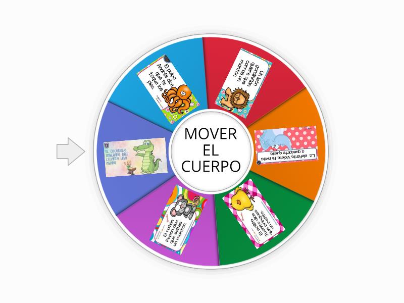 RIMAS PARA MOVER EL CUERPO - Roleta aleatória RIMAS PARA MOVER EL CUERPO - Roleta aleatória