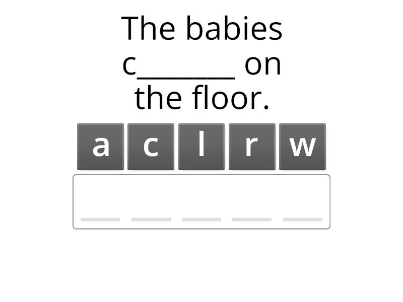 Grade 3 sight words 3 - Anagrama