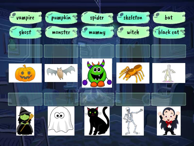 Halloween - Match up