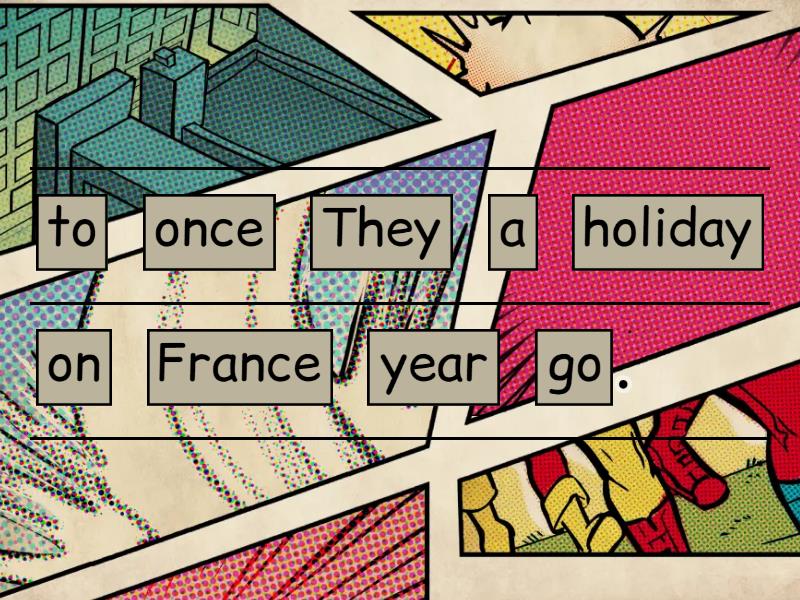 Road map a2+ - Unjumble