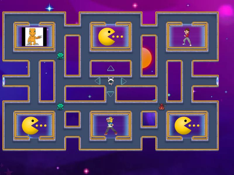 LABERINTO PACMAN - Persecución en el laberinto