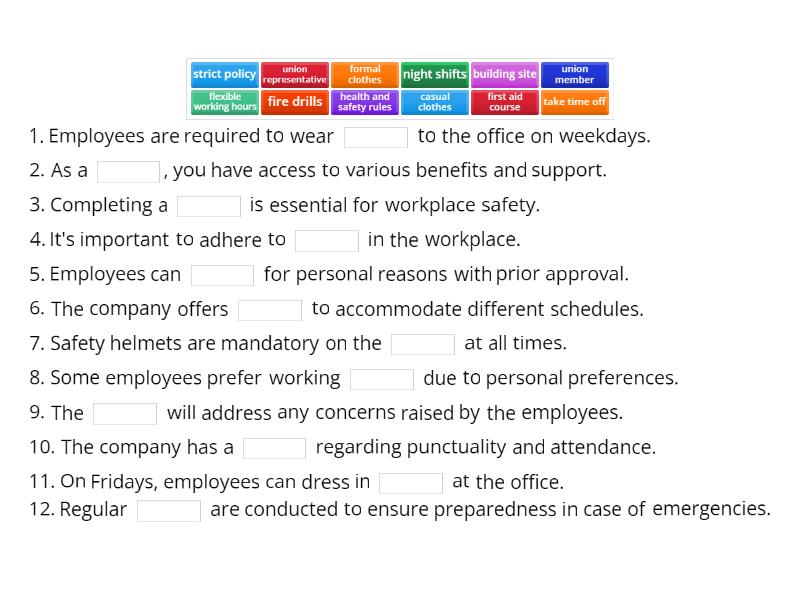 road map b2 vocab - Complete the sentence