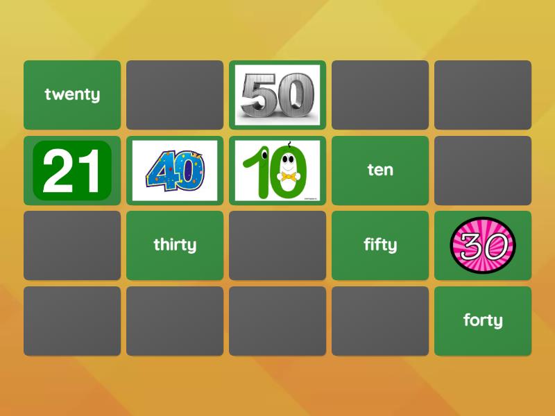Super Minds 3. Meet the explorers. Numbers. - Matching pairs