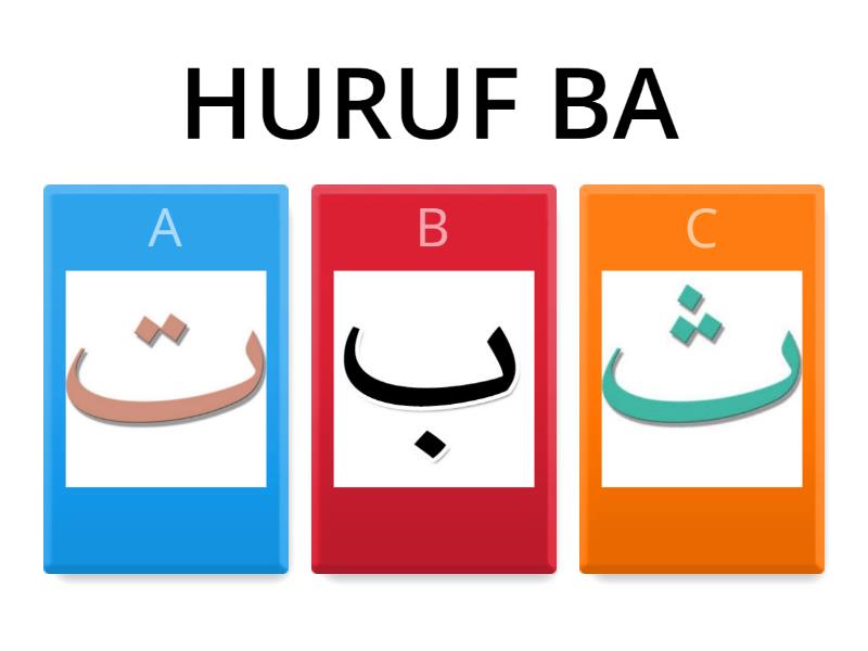 MENGENAL HURUF JAWI TUNGGAL - Cuestionario