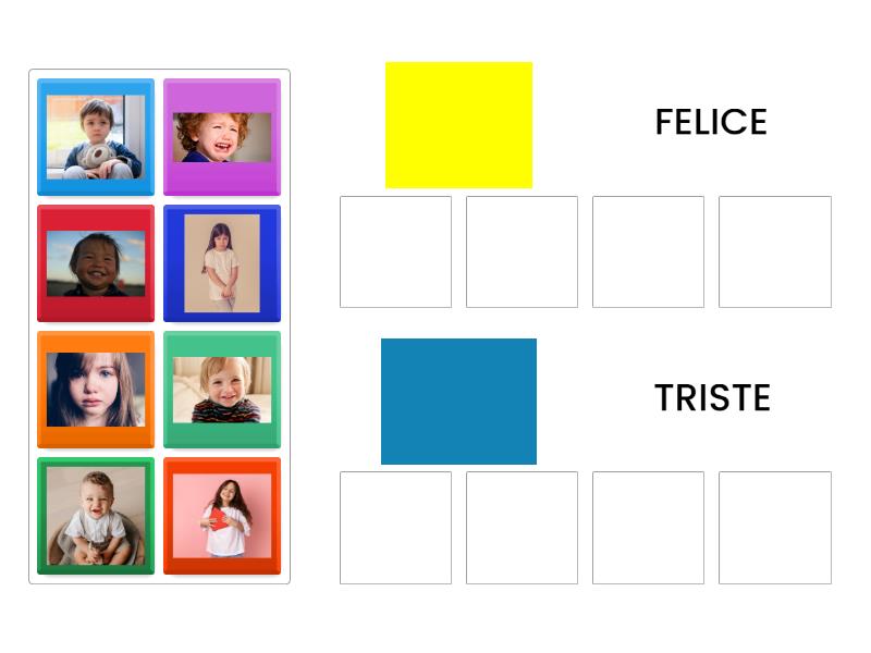 FELICE O TRISTE? - Group sort