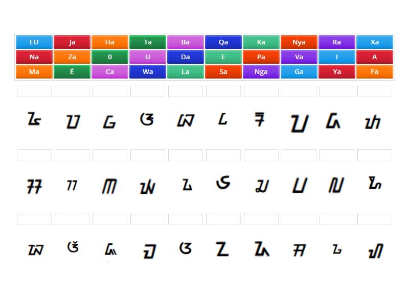 AKSARA SUNDA SWARA - Match up