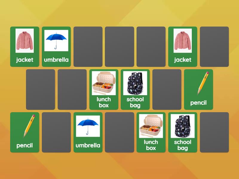 Personal objects - Parejas