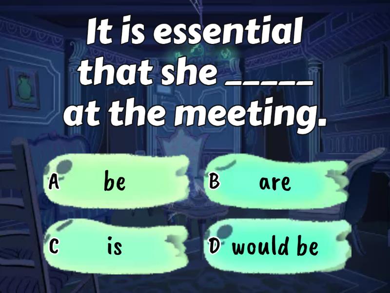 Subjunctive / #1 - Quiz