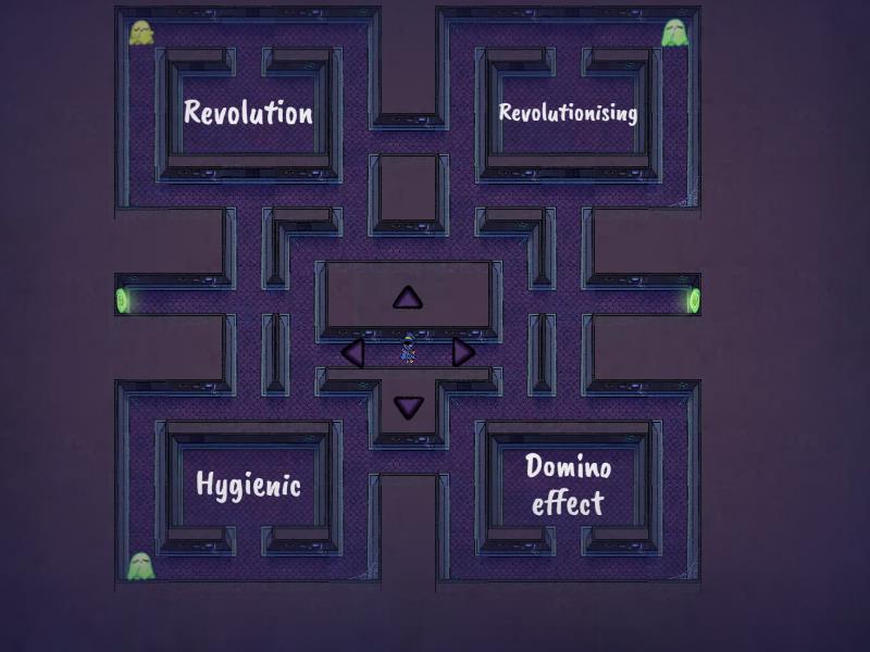 T2W6 Tuesday Vocab - Maze chase