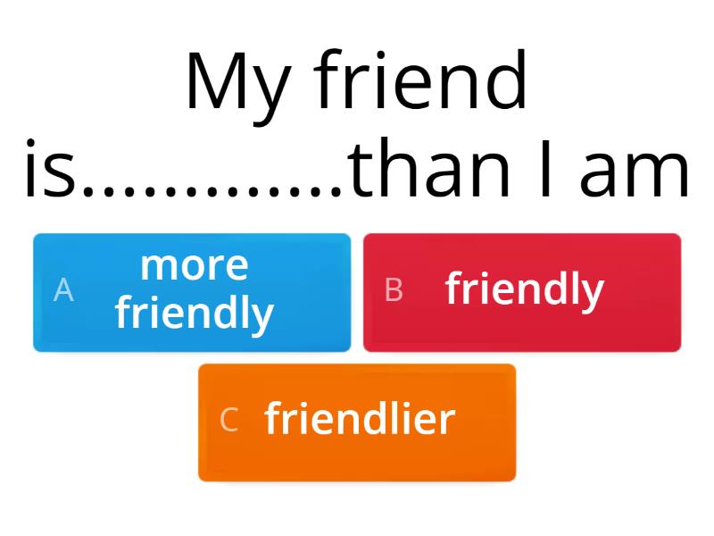 B05 comparative - Quiz